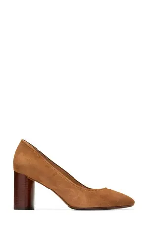 Cole Haan Nella Pump - Tobacco Suede