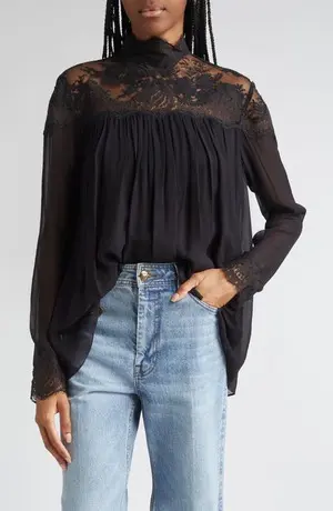 Zimmermann Mock Neck Blouses