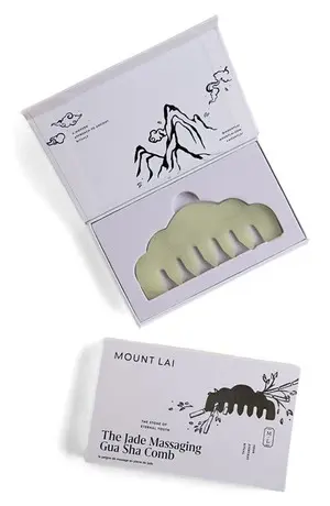 MOUNT LAI The Massaging Gua Sha Comb - Jade