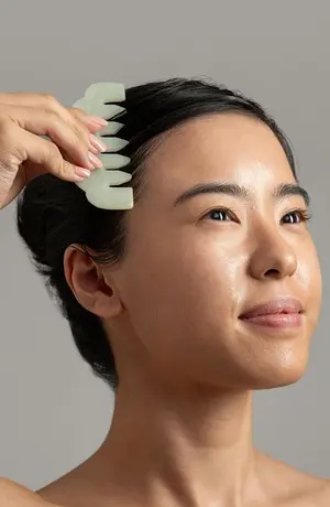 MOUNT LAI The Massaging Gua Sha Comb - Jade