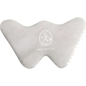 MOUNT LAI Vitality Qi Jade Gua Sha Sculpting Tool - White
