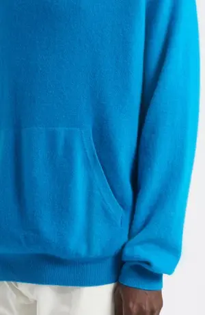 Frenckenberger Hooded Cashmere Sweater - Electric Blue
