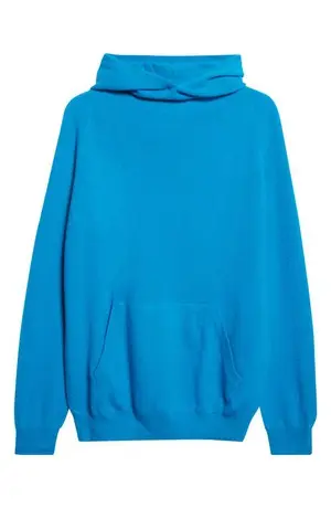 Frenckenberger Hooded Cashmere Sweater - Electric Blue