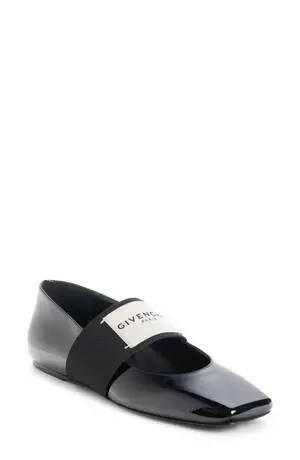 Givenchy Mary Jane Flats - Black