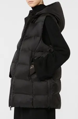 MM BY MAX MARA Lodola Hooded Quilted Vest