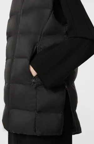 MM BY MAX MARA Lodola Hooded Quilted Vest