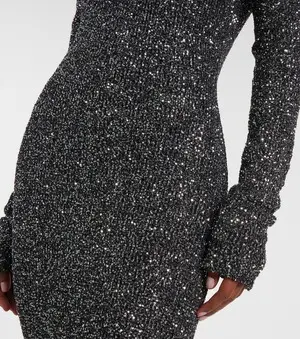 Stella McCartney Knitted Sequined Gown