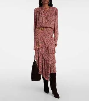 JIMMY CHOO Alizze 85 Suede Knee-high Boots - Brown