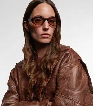 Saint Laurent Oval Sunglasses