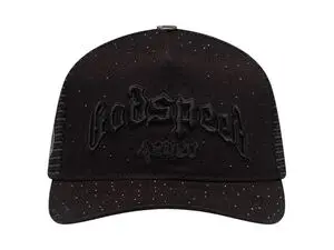 GODSPEED Gs Forever Vvs Trucker Hat - Vanta Black