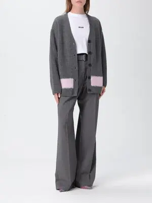 MSGM Wide Leg Trousers