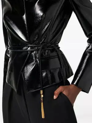 Elisabetta Franchi Belted Tassel Jacket