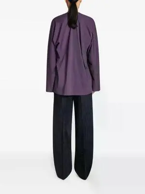 Dries Van Noten Pinstripe Wool Trousers