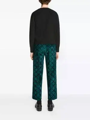 Dries Van Noten Jacquard Trousers