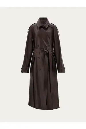 Classic Leather Trench Coats