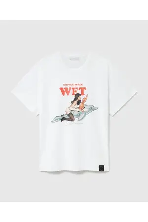 STELLA MCCARTNEY Stella McCartney Jeff Koons Slippery When Wet T-Shirt