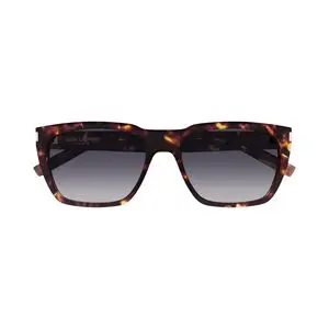 Saint Laurent Square Sunglasses - Brown