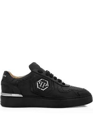 Philipp Plein Crocodile-embossed Sneakers