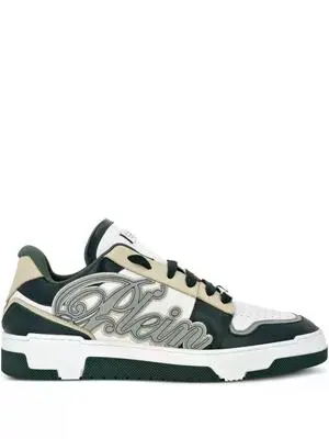 Philipp Plein Plein-patch Low-top Sneakers - White