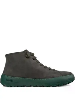 Camper Peu Lace-up Leather Ankle Boots