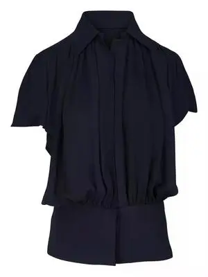 Lanvin Short Sleeve Blouses