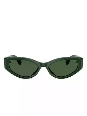 SWAROVSKI Crystal-embellished Cat-eye Sunglasses - Green