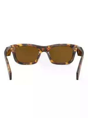 Prada Tortoiseshell Square Sunglasses