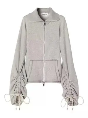 LANVIN Cotton Gathered-cuff Jacket