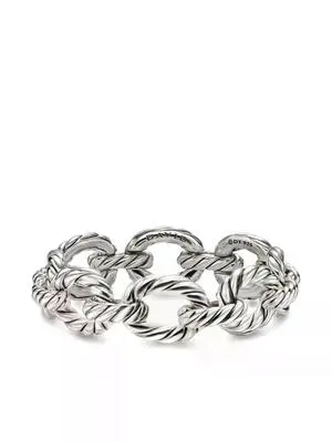 David Yurman Sterling Oval-link Bracelet - Silver