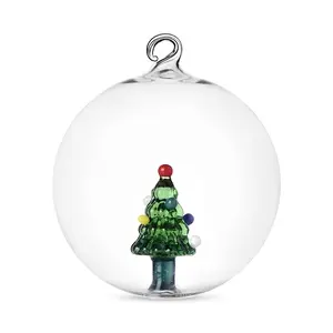 ICHENDORF MILANO Christmas Tree Glass Ornament - White