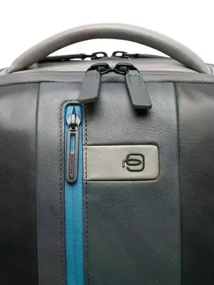PIQUADRO Panelled Backpack - Grey