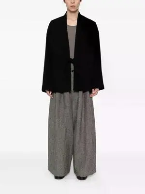 UMA WANG Houndstooth Trousers