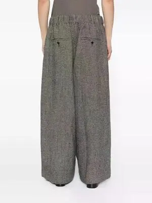 UMA WANG Houndstooth Trousers
