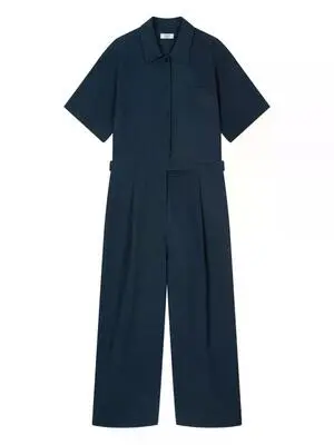 STUDIO TOMBOY Pocket Belted Jumpsuit - Green