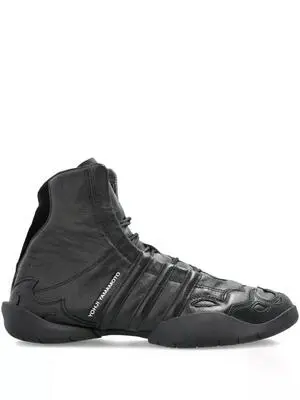 Y3 Regu 2002 Hi Sneakers - Black