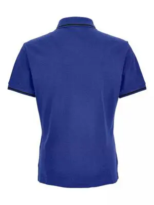 Versace Logo-embroidered Polo Shirt