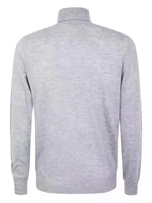 FILIPPO DE LAURENTIIS Wool Turtleneck Sweater - Grey