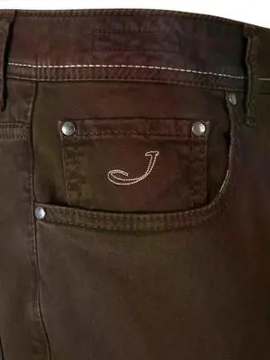 Jacob Cohen Logo-patch Denim Jeans