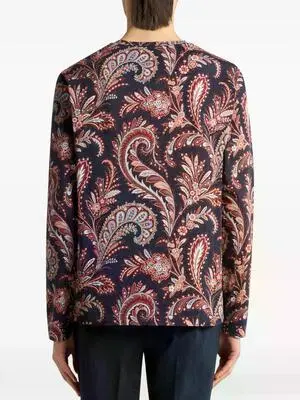 Etro Paisley Long-sleeved T-shirt