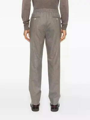 FURSAC Wool Trousers With Elasticated Waistband