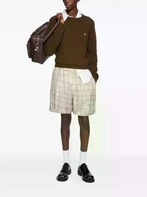 Acne Studios Check-pattern Shorts