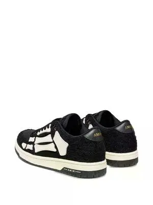 Amiri Skeleton Embellished Sneakers - Black