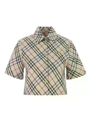 Burberry Check-pattern Short-sleeve Shirt