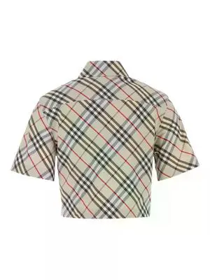 Burberry Check-pattern Short-sleeve Shirt