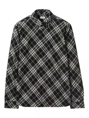 Burberry Check Cotton Flannel Shirt