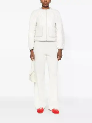 Fabiana Filippi Ribbed Trousers - White