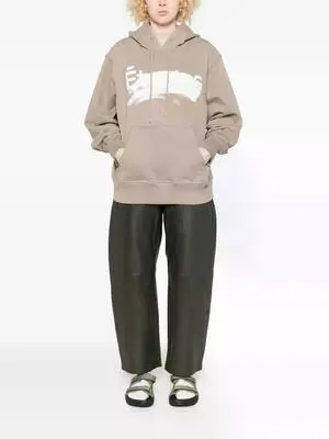 Études Studio Paint-splatter Graphic Hoodie
