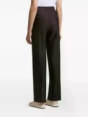 Peserico Geometric-pattern Trousers