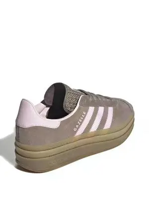 Adidas Gazelle Bold Suede Platform Sneakers - Brown