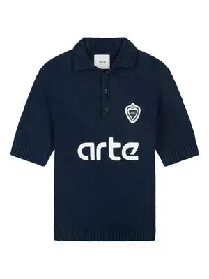 ARTE ANTWERP Logo-patch Polo Shirt
